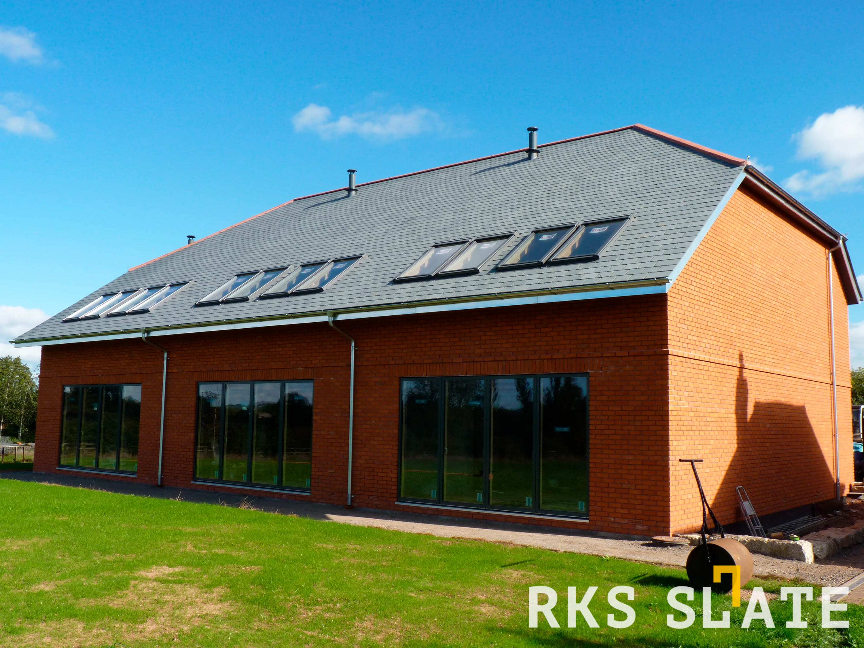 Кровельный Сланец RKS SLATE Grey 400х200х5-7мм